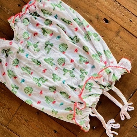 Mud Pie | One Pieces | Bamboo Viscose Cactus Print One Piece | Poshmark